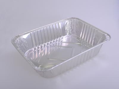 China Takeaway Disposable Aluminum Foil Trays For Food 323mm * 266mm * 64mm for sale