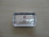 China Heat Sealable disposable aluminum serving trays With Lid  For Hotel Food Baking for sale