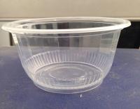 China 500ml Clear Disposable Plastic Cups Round Bowl For Ice Cream PP for sale