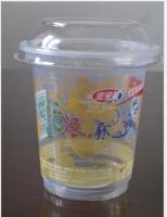 China 280ml Disposable Plastic Sundae Ice Cream Cups For Dessert 10oz for sale