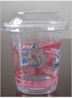 China 280ml Disposable Plastic Sundae Ice Cream Cups For Dessert 10oz for sale