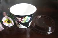 China 5oz White Disposable Dessert Cups , Plastic Yogurt Cups 160ml for sale