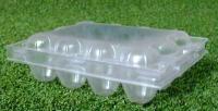 China Recyclable Clear Disposable Food Trays Quail Egg Trays 3x4 Range for sale