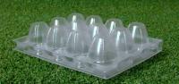 China Recyclable Clear Disposable Food Trays Quail Egg Trays 3x4 Range for sale