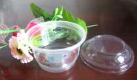 China 170ml Clear Disposable Dessert Cups For Ice Cream , Plastic Cups for sale