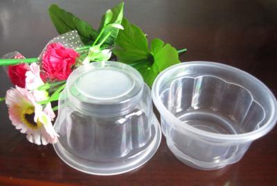 China 130ml Round Disposable Dessert Cups Eco Friendly / 70 Degrees for sale