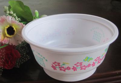 China White Plastic Disposable Dessert Cups 360ml 12oz 100 Degrees PP for sale