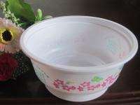 China White Plastic Disposable Dessert Cups 360ml 12oz 100 Degrees PP for sale