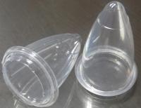 China 360ml Disposable Dessert Cups , Plastic Goblet Head Cup For Yogurt for sale