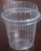 China Sundae Disposable Ice Cream Cups Plastic Biodegradable 110ml 4oz for sale