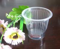 China Sundae Disposable Ice Cream Cups Plastic Biodegradable 110ml 4oz for sale