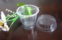 China Sundae Disposable Ice Cream Cups Plastic Biodegradable 110ml 4oz for sale