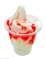 China 250ml Disposable Ice Cream Cups For Sundae / Ice Cream Container for sale