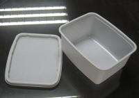 China 2000ml 67oz Disposable Ice Cream Cups With Rectangular Box 95mm for sale