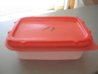 China 300ml White Disposable Ice Cream Cups , Rectangular Ice Cream Box for sale