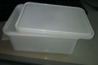 China 2200ml Rectangular Disposable Ice Cream Cups With Eco Friendly for sale