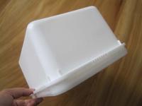 China 2200ml Rectangular Disposable Ice Cream Cups With Eco Friendly for sale