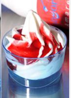 China Transparent Plastic Disposable Ice Cream Cups 150ml 5oz 5.3cm for sale