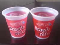 China White Disposable Ice Cream Cups for sale