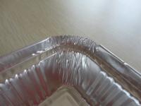 China Food grade Aluminum Foil Containers recyclable Rectangle Dairy use For food Storage for sale