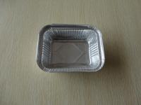 China Food grade Aluminum Foil Containers recyclable Rectangle Dairy use For food Storage for sale