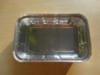 China Rectangle Aluminium Foil trays Pollution Free For Barbecue , Aluminium Food Trays for sale