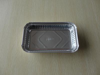China Airline Catering Pollution-Free Aluminum Baking Pans 580ml With Light Weight for sale
