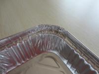 China 700ml Aluminum Foil Containers Disposable Tin Foil Dishes For Food Cooking for sale