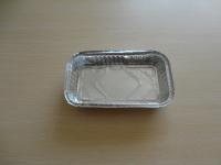 China Flat Pack Aluminum foil containers Storage With Lid For Restaurant Food Baking for sale