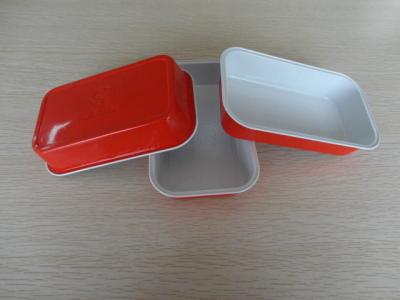 China Disposable Aluminum Foil Casserole Dishes Food Grade for Singapore Airlines for sale