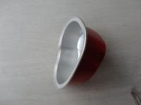 China Wrinkle Free Foil Food Containers With Coated Heart Shape , Hotel Aluminium Food Trays for sale