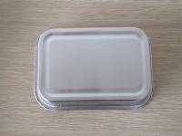 China Smooth Wall Rectangle Aluminum Foil Disposable Casserole Dishes For Airline Catering for sale