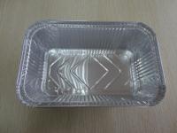 China Heat Resistant Rectangle Aluminium Foil Container for sale