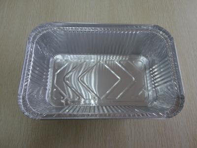 China Heat Resistant Rectangle Aluminium Foil Container for sale