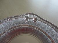 China Handles Foil Takeaway containers / Aluminum Foil Bowl Round For Instant Noodles for sale