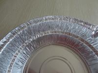 China Handles Foil Takeaway containers / Aluminum Foil Bowl Round For Instant Noodles for sale