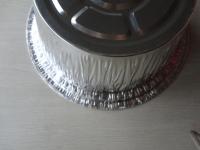 China Round 8 inch Foil Takeaway Containers Aluminum Foil Pan / For Catering for sale