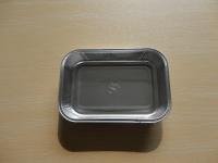China Aluminum Foil Casserole Dishes Container With leaf cover For Thailand Airlines for sale