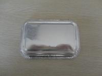 China Food grade takeaway foil containers heat sealable Rectangle for fast food recyclable for sale