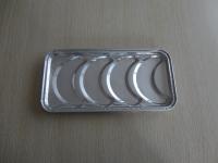 China Multi-cavity foil takeaway containers For Croissants for sale