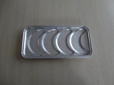 China Multi-cavity foil takeaway containers For Croissants for sale