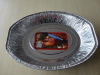 China Food Grade Aluminum Foil Roasting Pan / Container For Cristmas Chicken Baking for sale