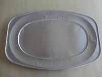 China Full Size Largest Oval Aluminum Foil Disposable Turkey Roasting Pan For barbecue for sale