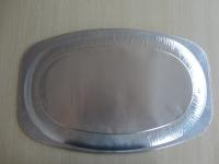 China Full Size Largest Oval Aluminum Foil Disposable Turkey Roasting Pan For barbecue for sale