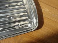China Roasting Aluminum Foil BBQ Grill Pan For Picnic , Foil BBQ Trays for sale