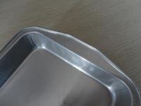 China Pollution-Free smooth wall Aluminum Foil Roasting Pan , Take Away Lunch Box for sale