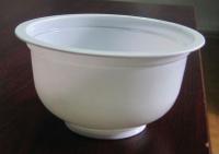 China 200ml white PP Disposable Plastic Bowls / disposable plastic dishes for sale