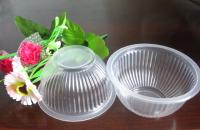 China dessert Disposable Plastic Bowls / Yogurt cups biodegradable 200ml for sale