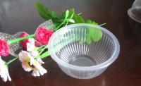China dessert Disposable Plastic Bowls / Yogurt cups biodegradable 200ml for sale