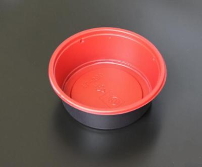 China round noodle Disposable Plastic Bowls 12oz biodegradable Customized for sale